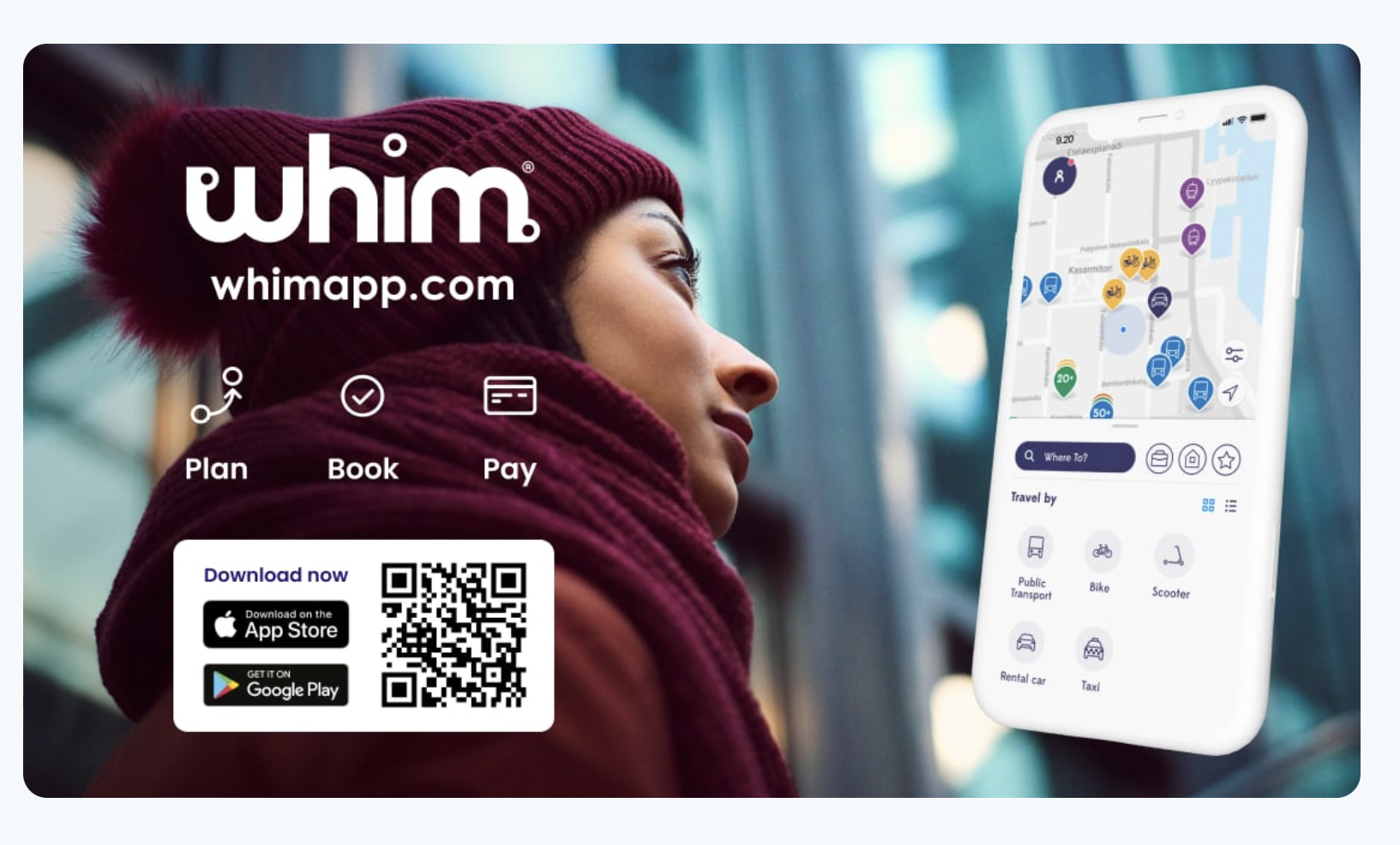 「Whim」とは？フィンランド発・日本導入事例有のMaaSプラットフォーム紹介 | RentaCarCast (レンタカーキャスト)
