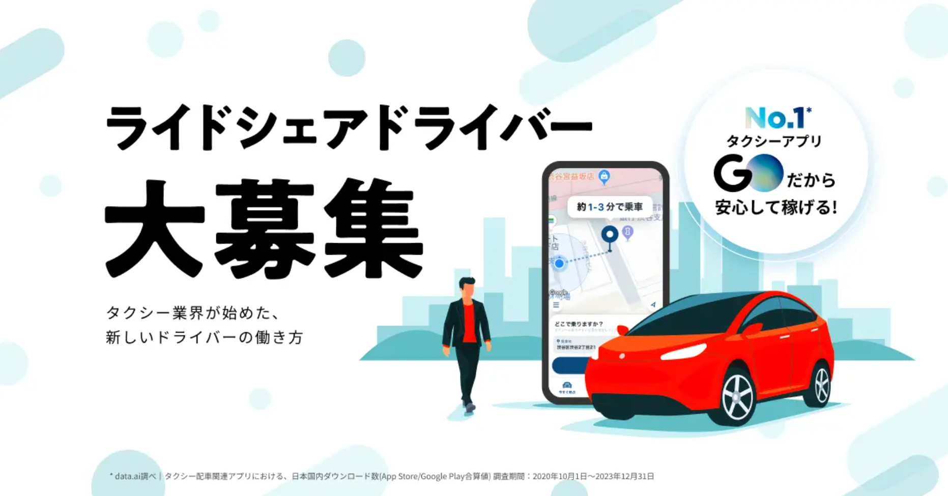 タクシー業界の進化：GO株式会社とUber Japanの日本型ライドシェア戦略 | RentaCarCast (レンタカーキャスト)